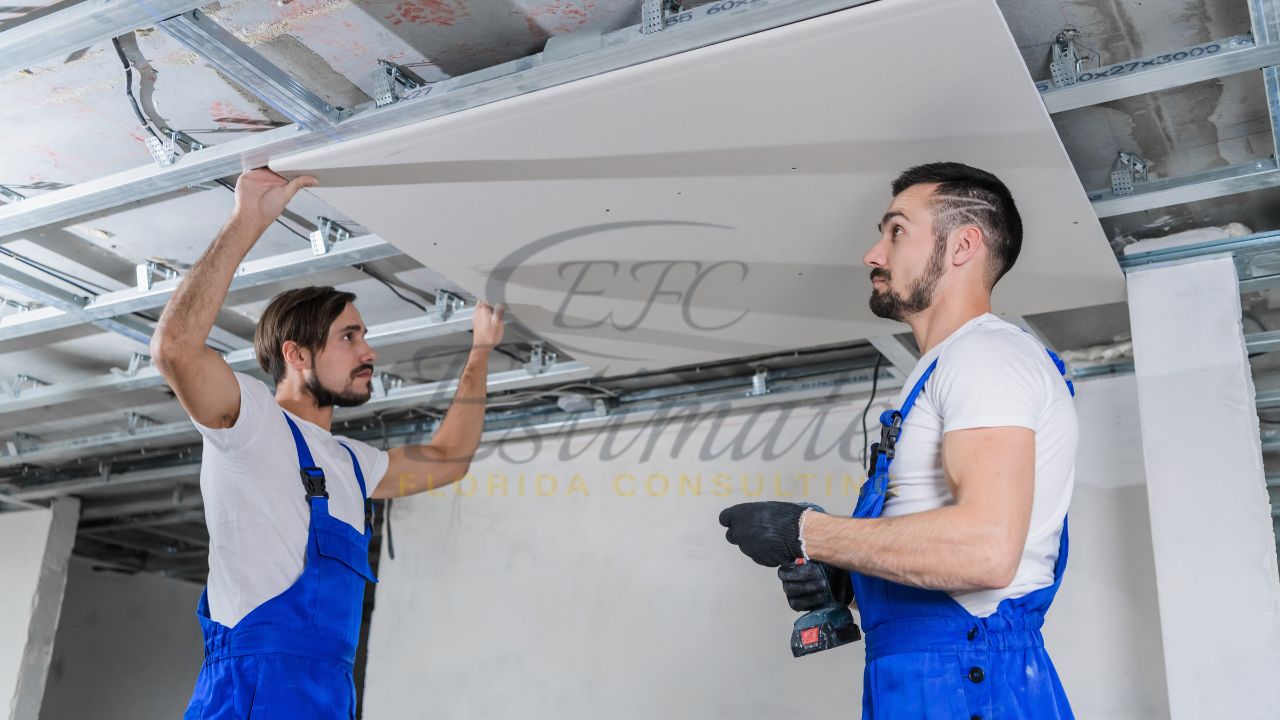 Drywall Supplier in Palm Beach - Estimate Florida Consulting