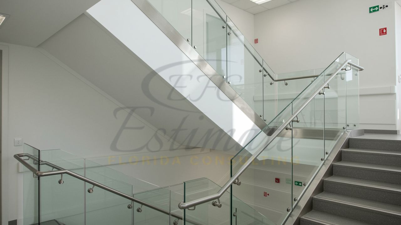Glass Staircase Railing Installation in Boca Raton, FL (2025 Guide ...