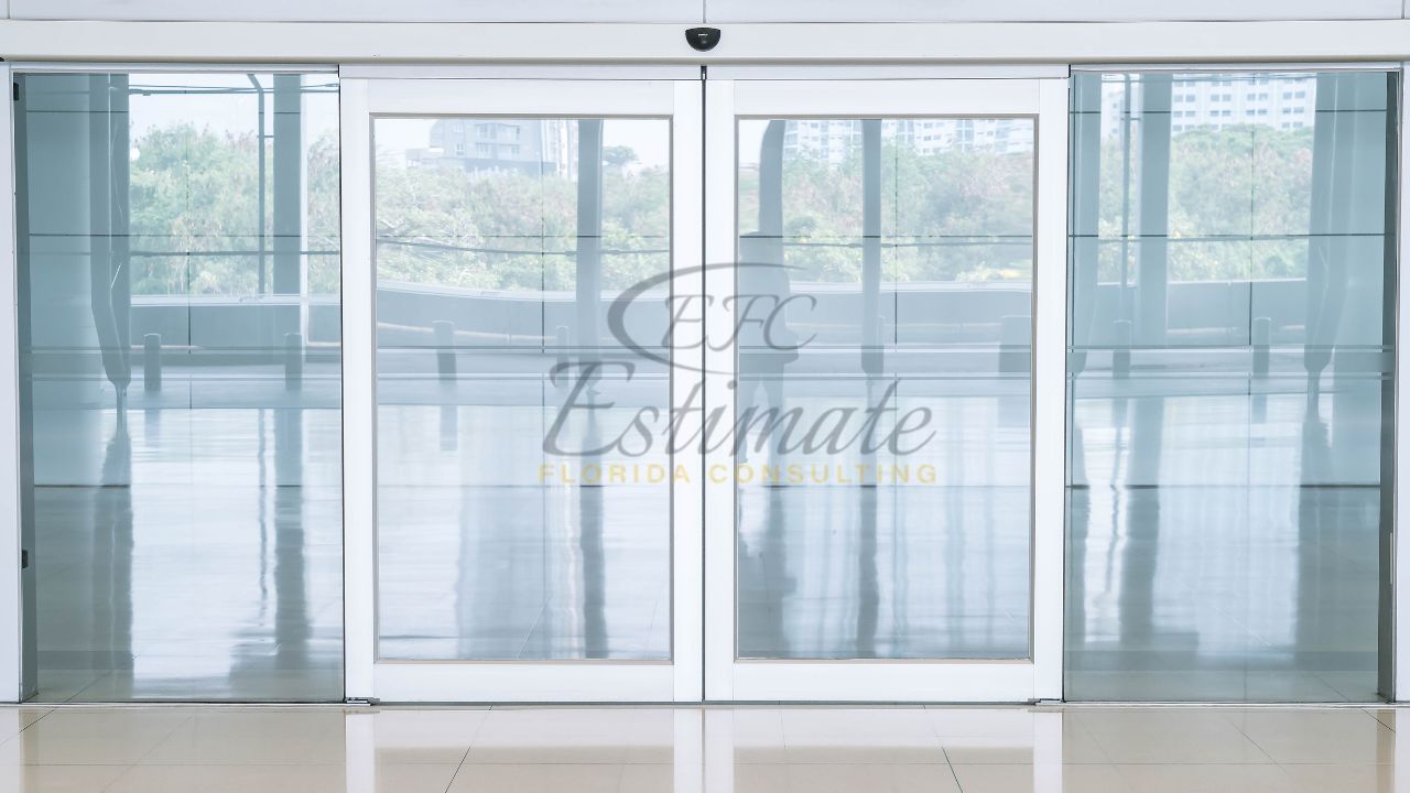 Commercial Storefront Glass Installation in Dania Beach - Estimate Florida Consulting