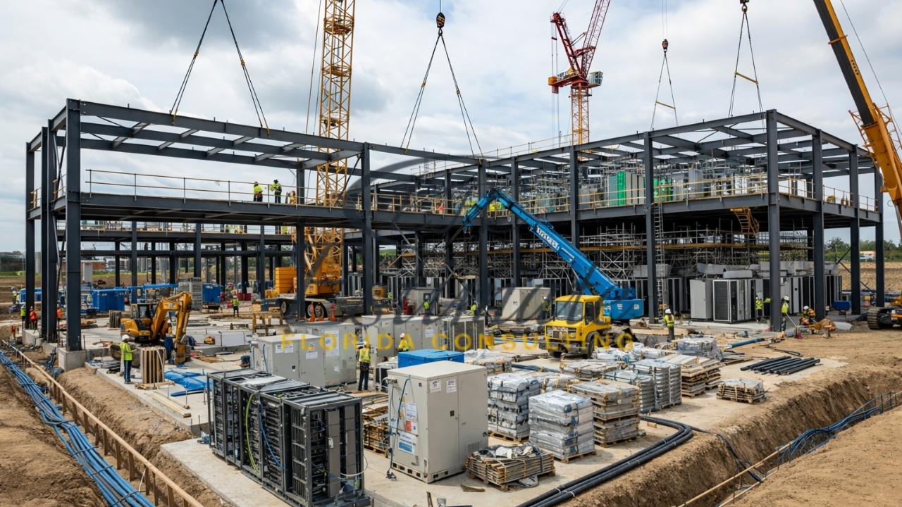 Data Center Construction in Florida - Estimate Florida Consulting